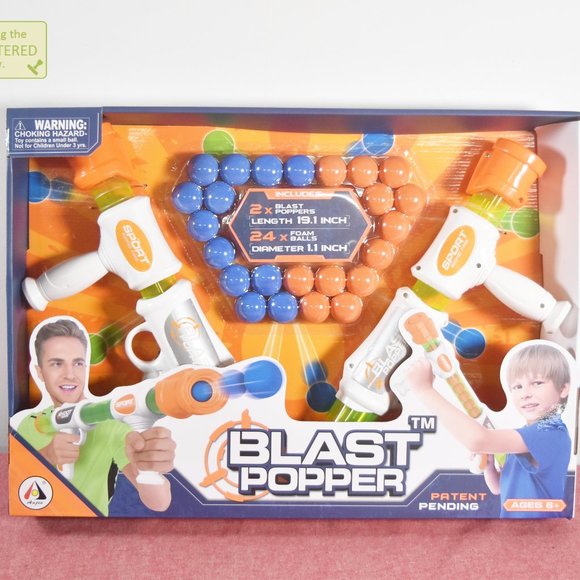 Toys | Blast Air Popper Set With 24 Foam Balls | Poshmark
